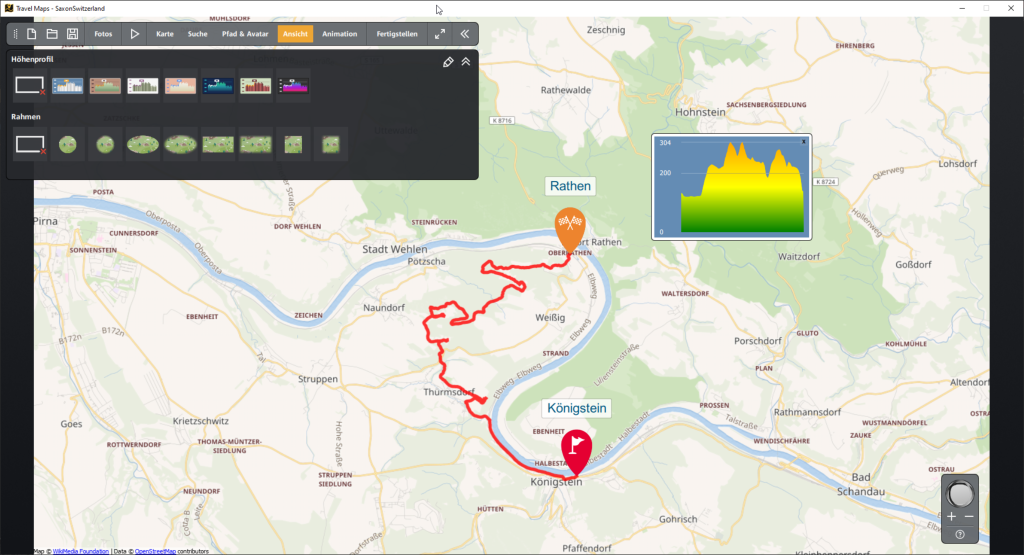 Travel Maps - Reiserouten-Animation - Benutzerhandbuch