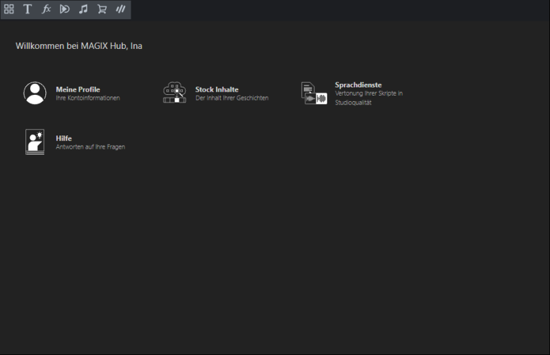 Magix Hub - Benutzerhandbuch