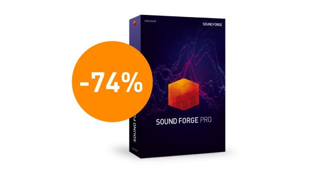 SOUND FORGE Pro 17: Audio Editing Solution for Professionals