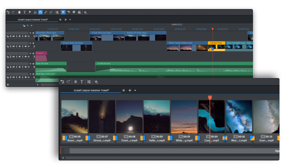 Video Pro X. Intuitive Videobearbeitung mit Profi-Tools.