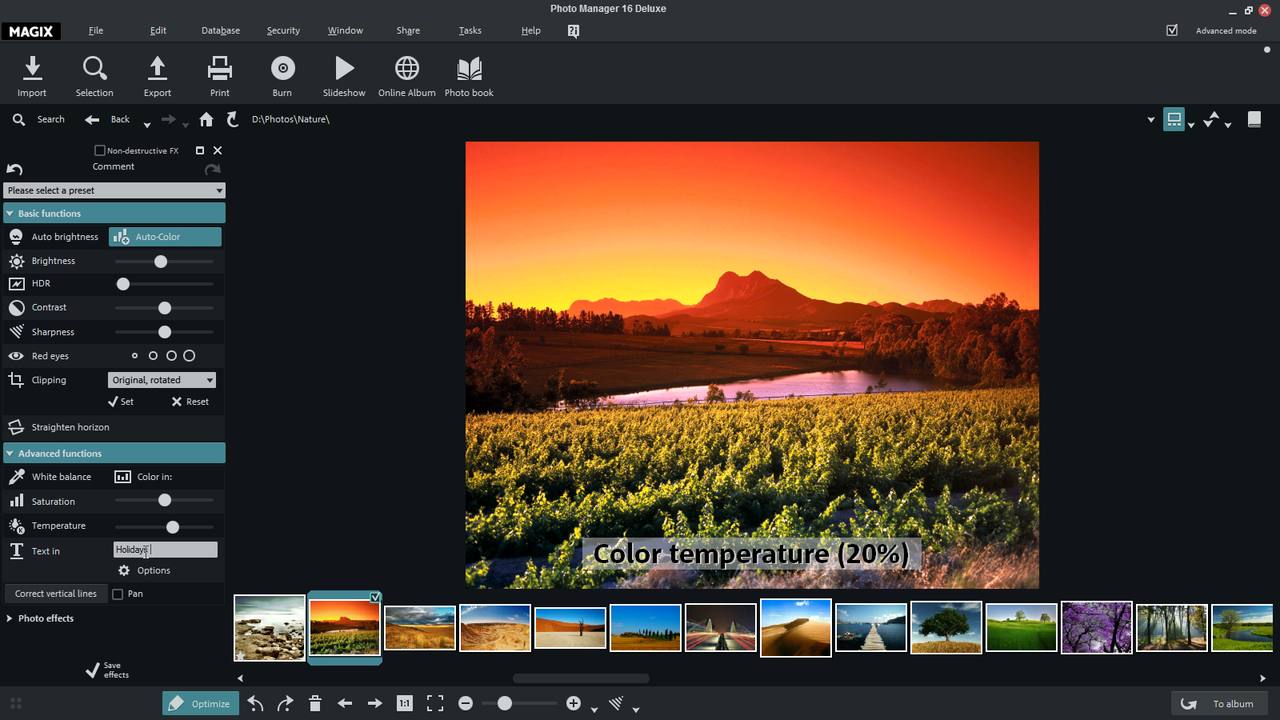MAGIX Photo Manager 16 Deluxe – Tutoriales